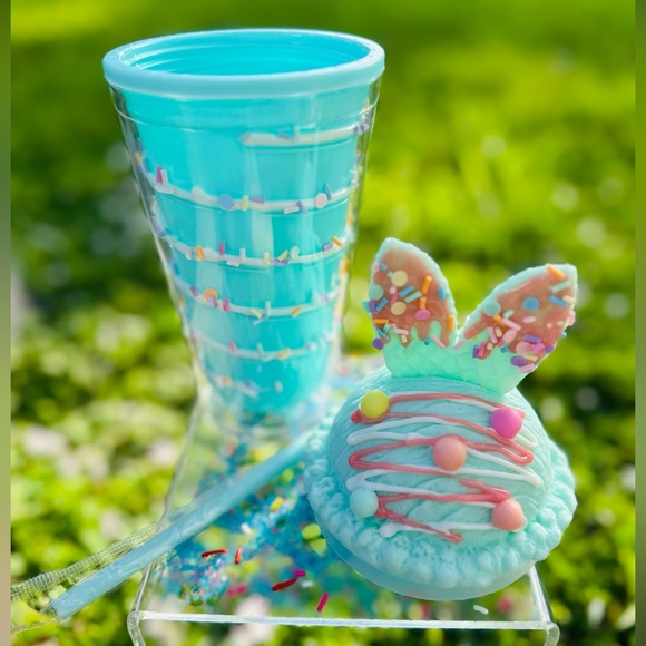 Dining | Cute 3d Ice Cream Candy Sprinkle Bunny Ear Themed 16oz Fun ...
